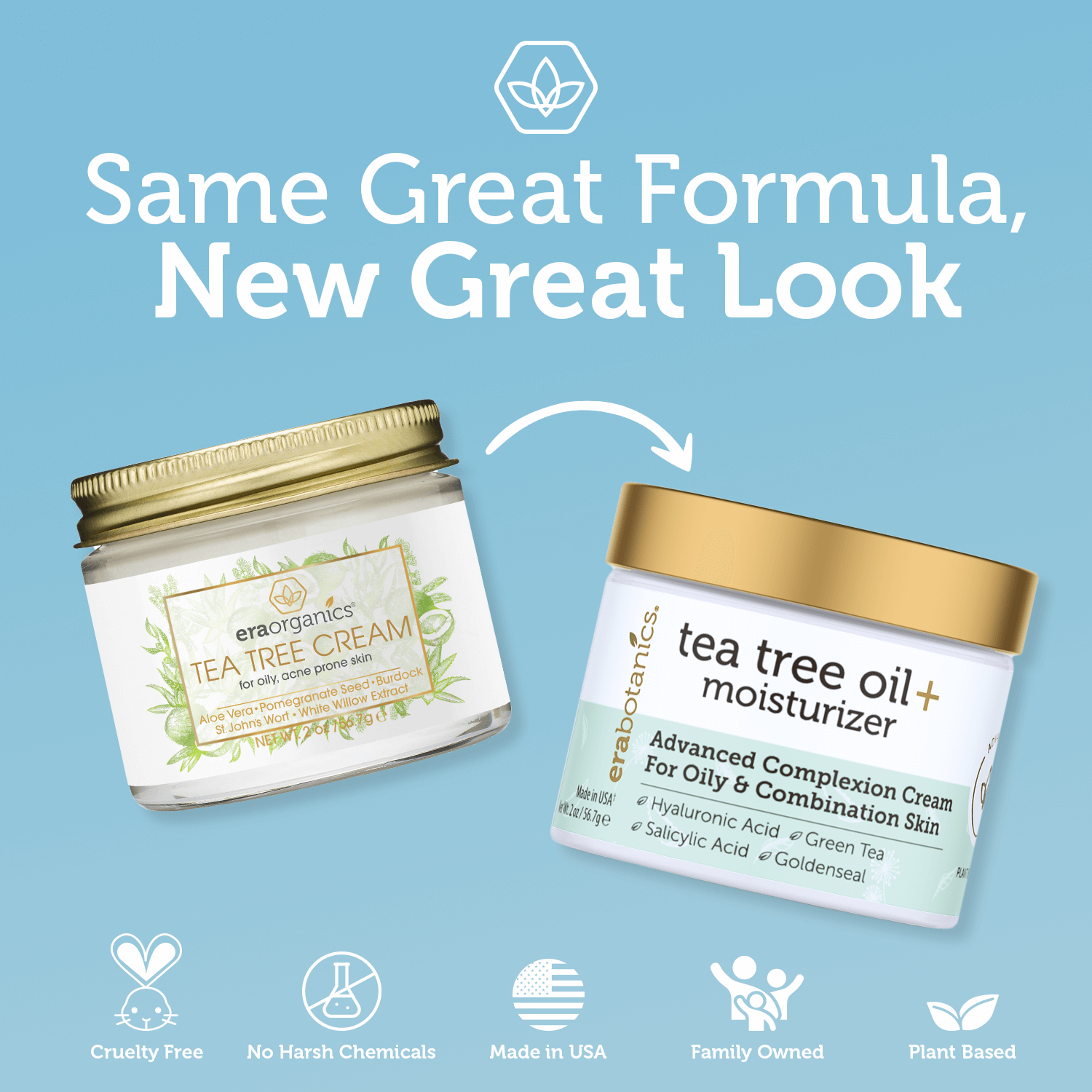 Tea tree cream - Moisturizer for Oily Skin- Eraorganics.com